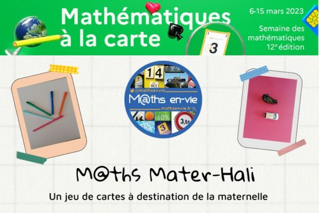 Semaine des mathématiques : deux jeux de cartes pour la maternelle - M ...